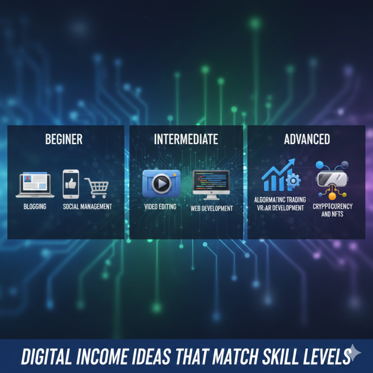 Digital Income Ideas: Beginner To Advanced Skill Paths In 2025